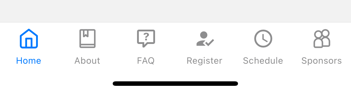Add Tab Bar navigation by suneettipirneni · Pull Request #13 · KnightHacks/hackathon-app-2021 ...