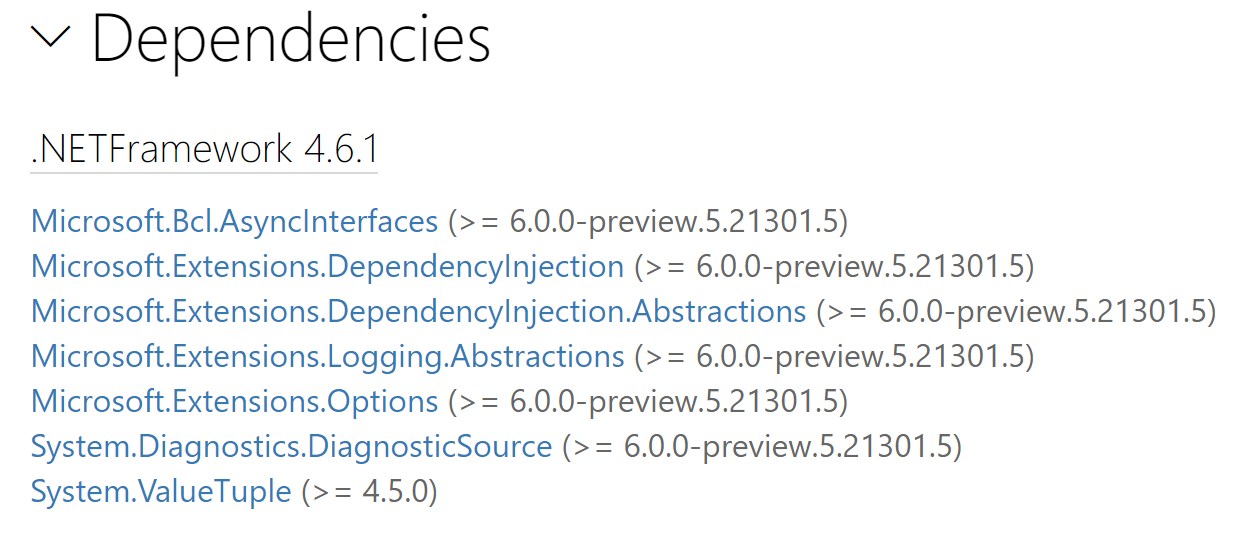 Utils And Edge Projects Shouldnt Depend On Microsoftextensionslogging · Issue 3324 · Dotnet