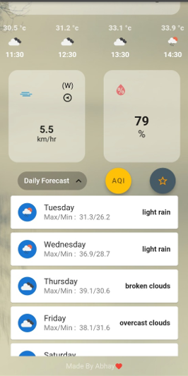 GitHub - abrana411/weather-app: a dynamic cross-platform weather app that offers real-time ...