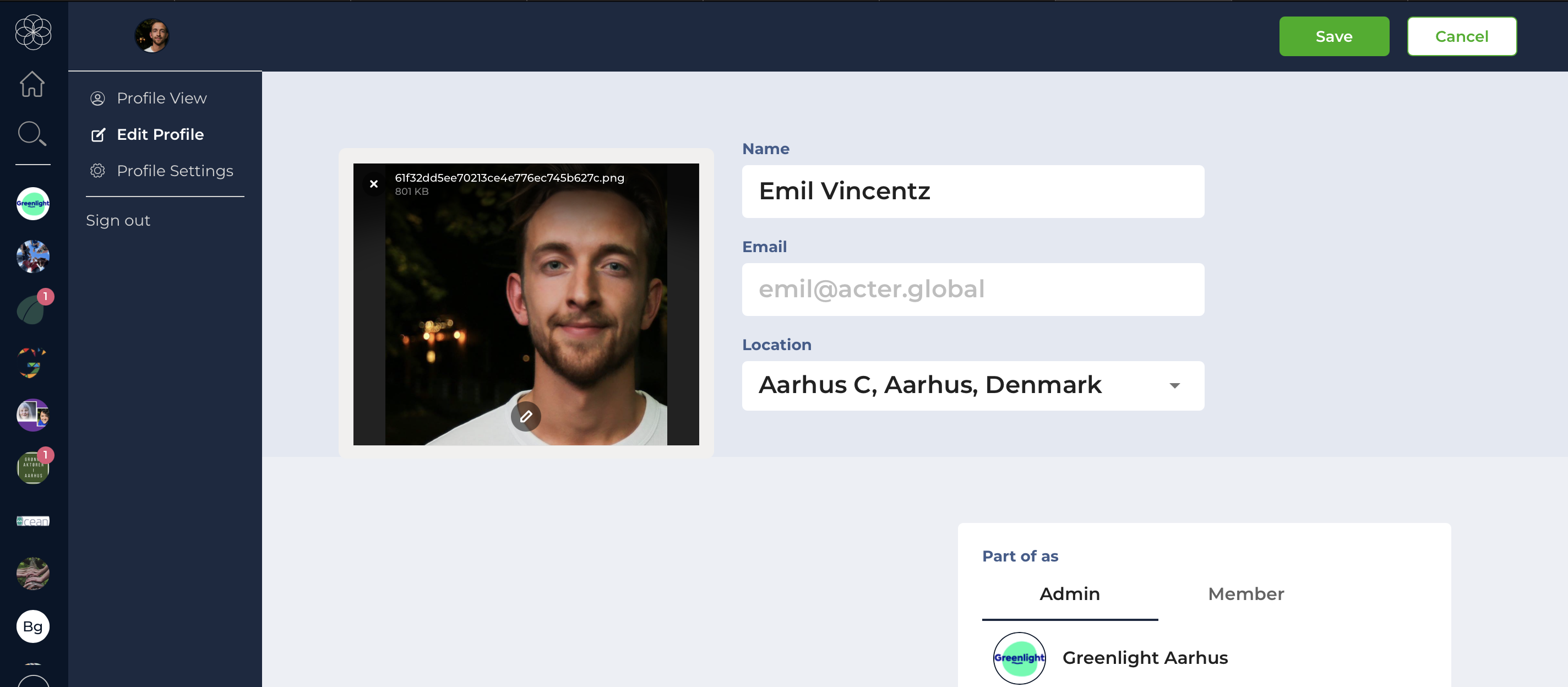 Profile description and interest tags not showing in profile edit sections · Issue #841 ...