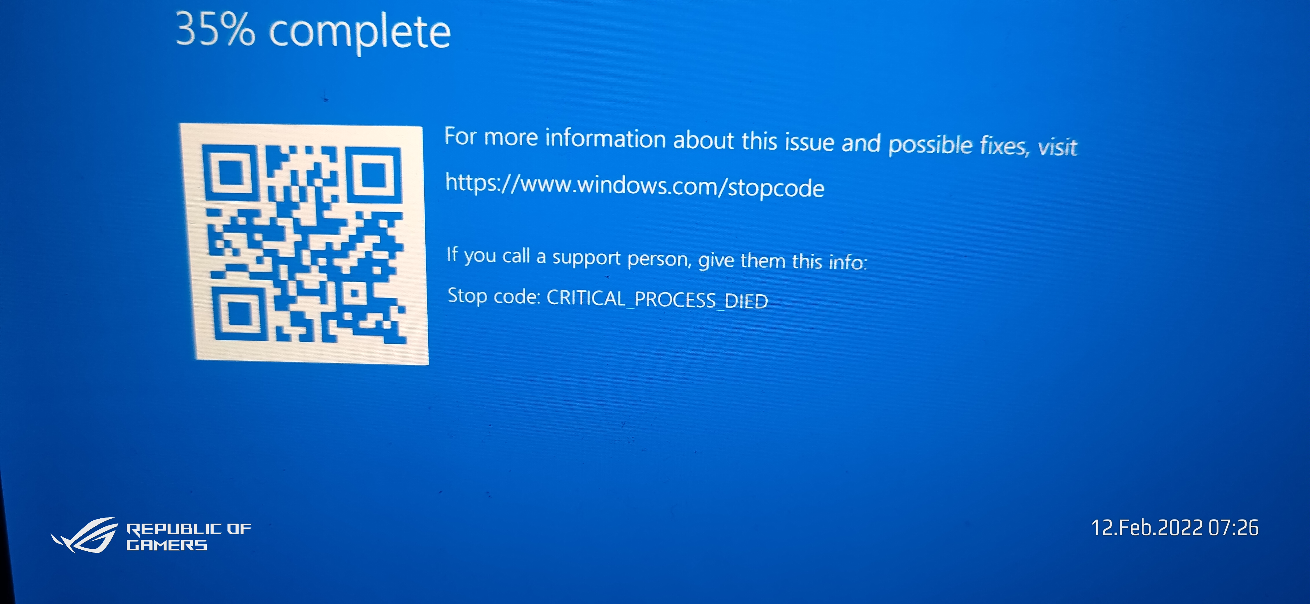 enabling fancy causes BSOD windows 10 enterprise 20H2 19042.1526 ...