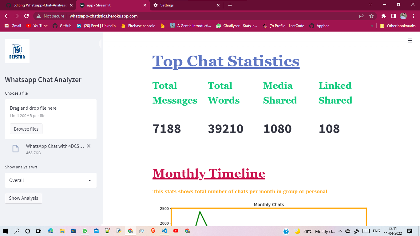 GitHub - sachinds501/Whatsapp-Chat-Analyzer: Get your analyzed whatsapp ...