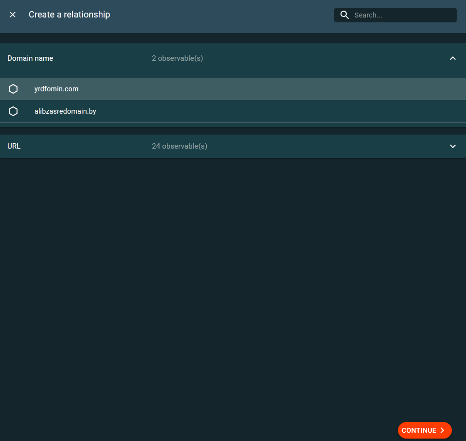Organizations knowledge - Add new observables relationship doesn't work · Issue #1339 · OpenCTI ...