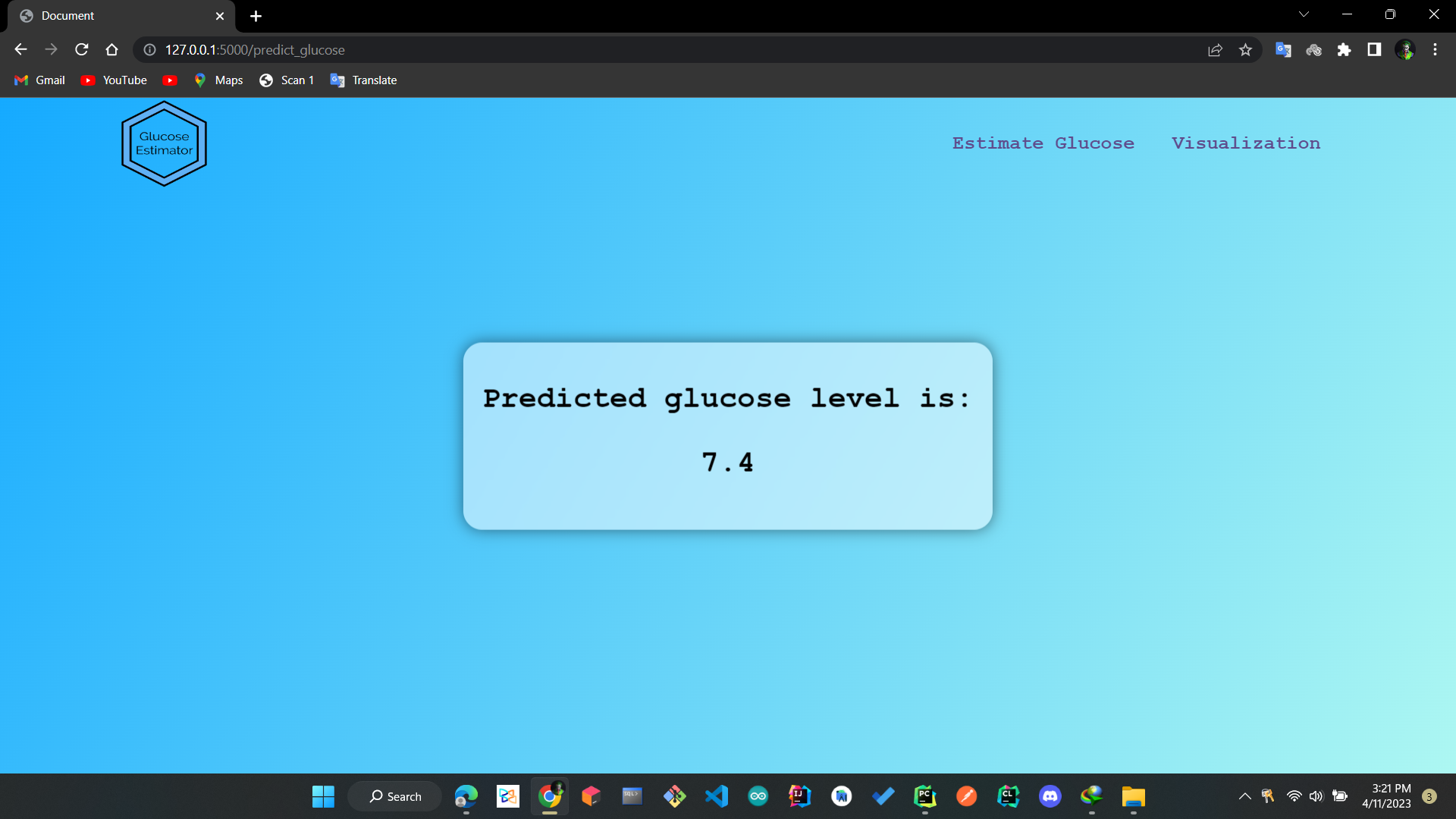 GitHub - rownakulislam/GlucoseEstimator: A website that uses a trained regressor model to ...