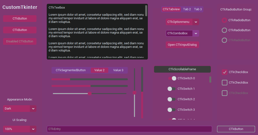 GitHub - a13xe/CTkThemesPack: CustomTkinter theme palettes GitHub - a13xe/CTkThemesPack: CustomTkinter theme palettes