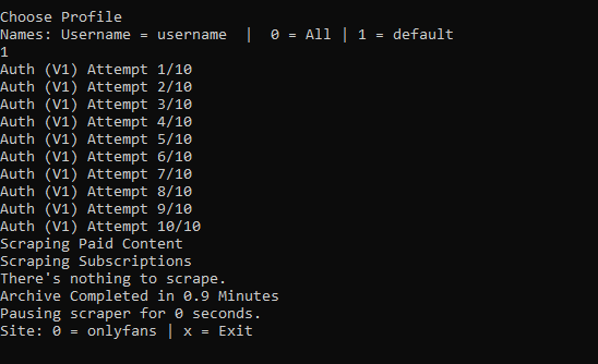 Auth issues · Issue #703 · UltimaHoarder/UltimaScraper · GitHub