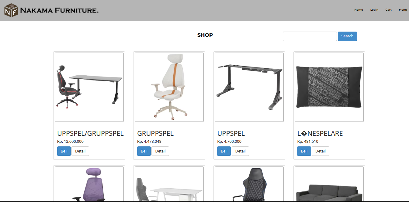 GitHub - PanggihDwiAlamsyah/Tubes_Pem_Web: Membuat Website Penjualan Meubel/Furniture
