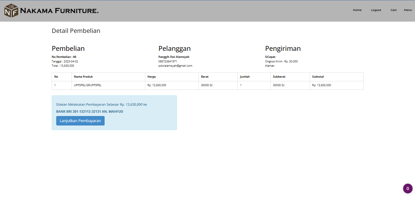GitHub - PanggihDwiAlamsyah/Tubes_Pem_Web: Membuat Website Penjualan Meubel/Furniture