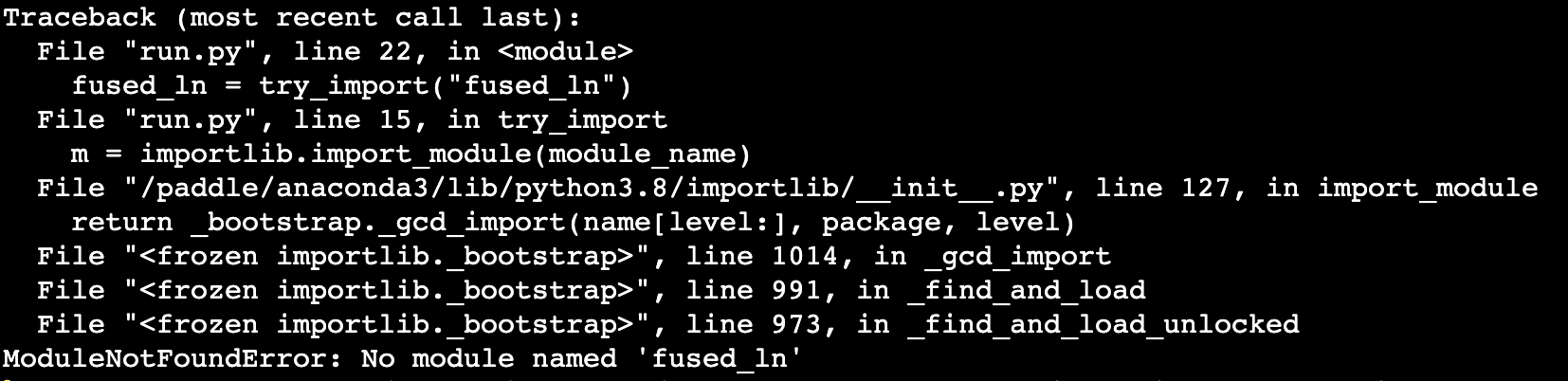 [Question]: model_zoo/gpt-3/external_ops 中算子导入报错 · Issue #5917 ...
