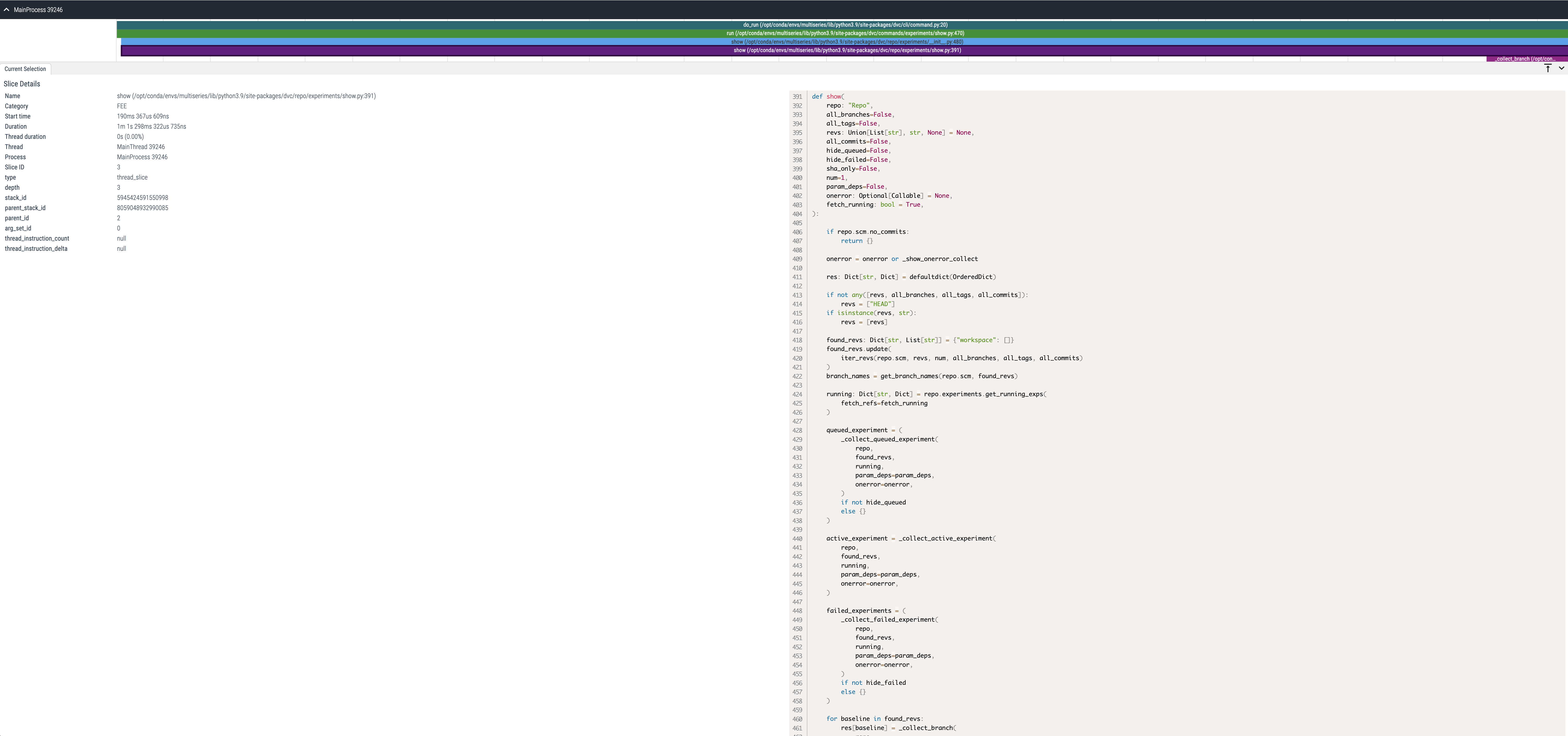 exp: Standalone experiment running in `--temp` folder should be included in `dvc exp show` table ...