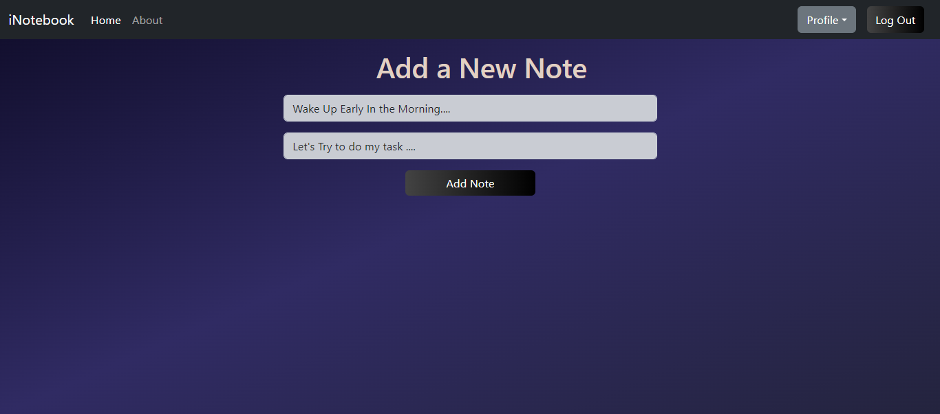 GitHub - rarecode00/iNotebook: Built INotebook, a cloud-based MERN application designed for ...