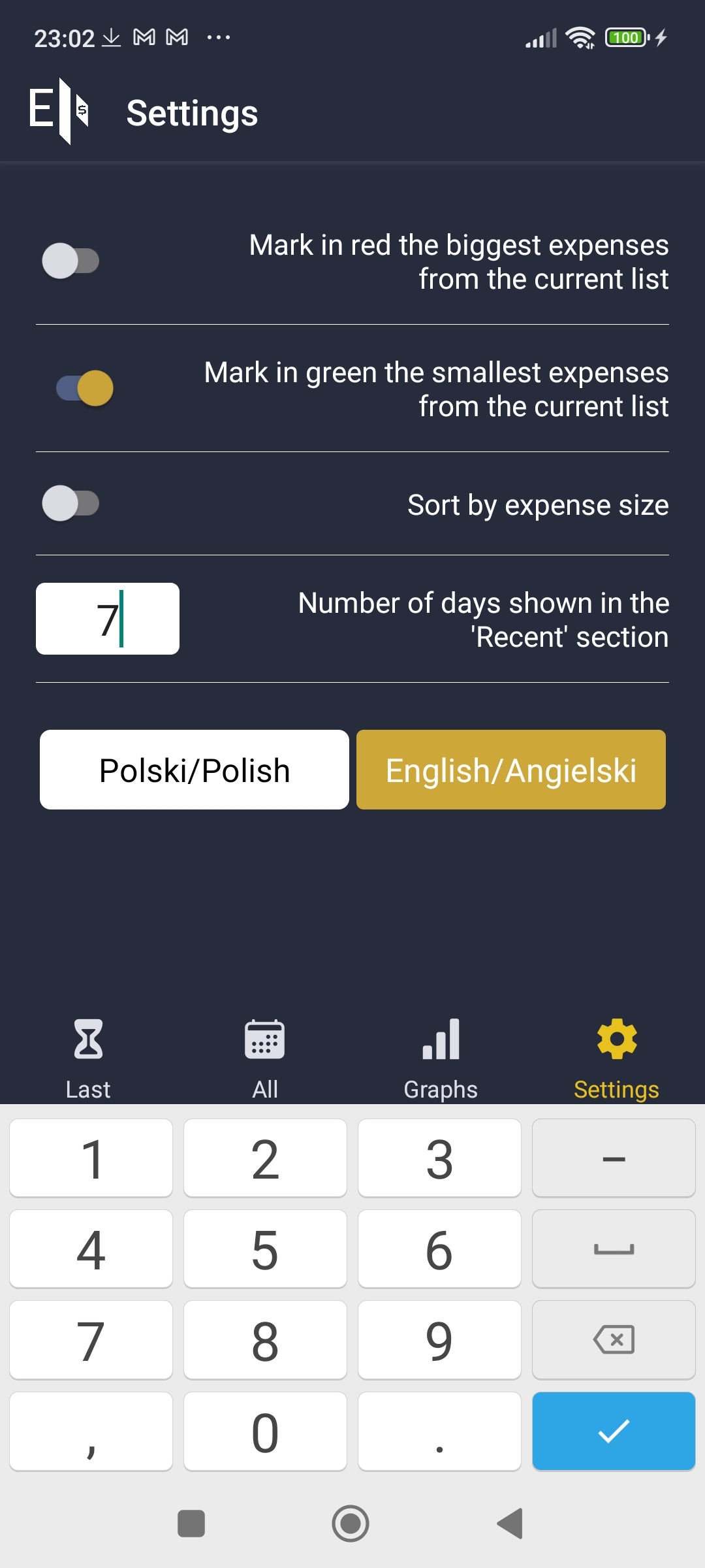 GitHub - Piotrko64/expense-flex: react-native mobile app to manage expenses
