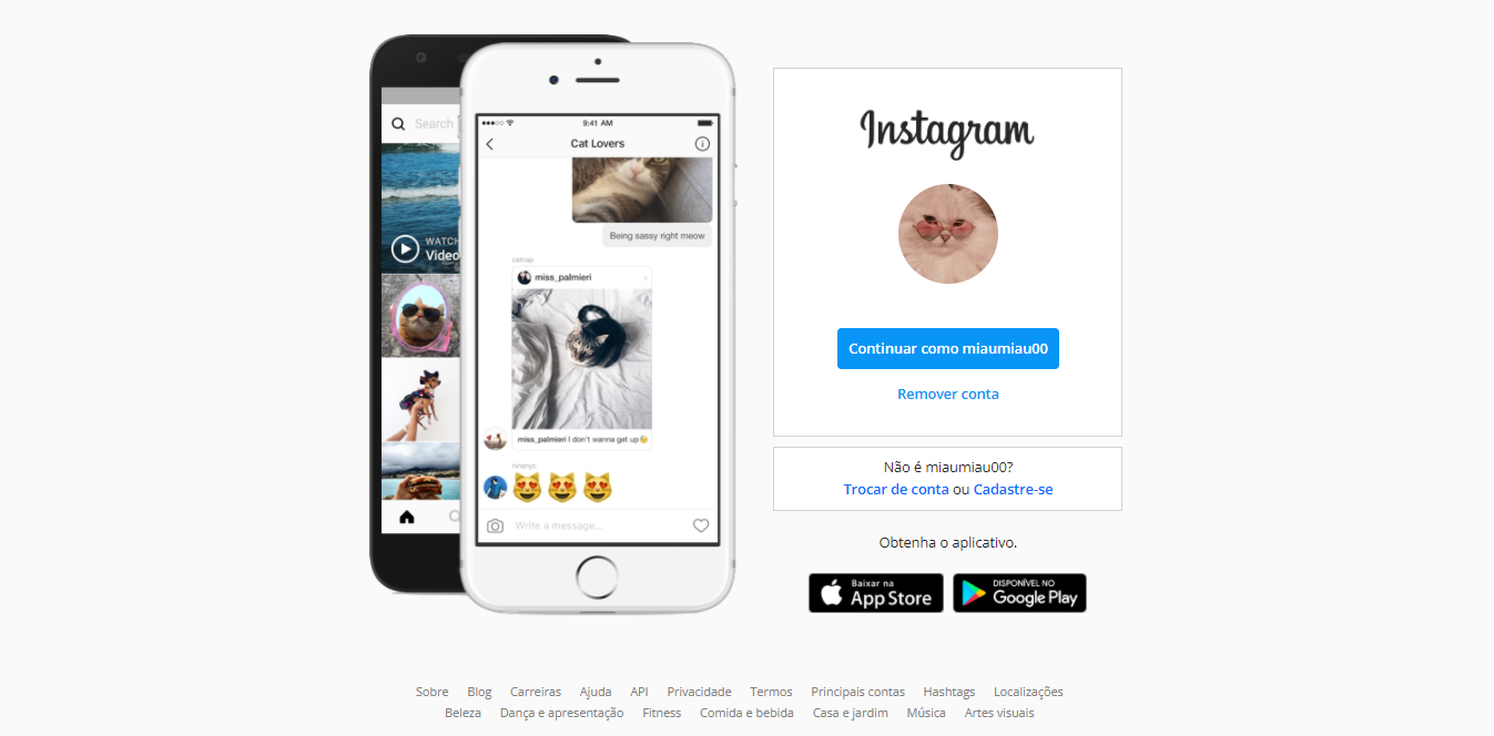 GitHub - luccas-fernandes/instagram-page-pro: Apenas uma reprodução ...