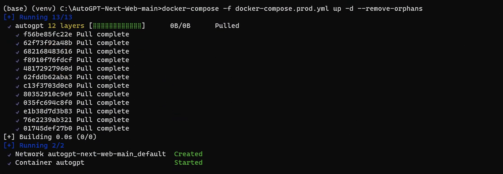 关于Docker部署 · Issue #142 · ConnectAI-E/AutoGPT-Next-Web · GitHub