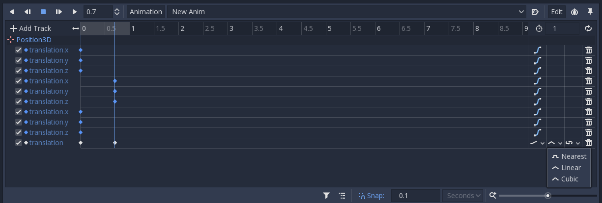 Unify bezier animations in the animation player · Issue #392 · godotengine/godot-proposals · GitHub