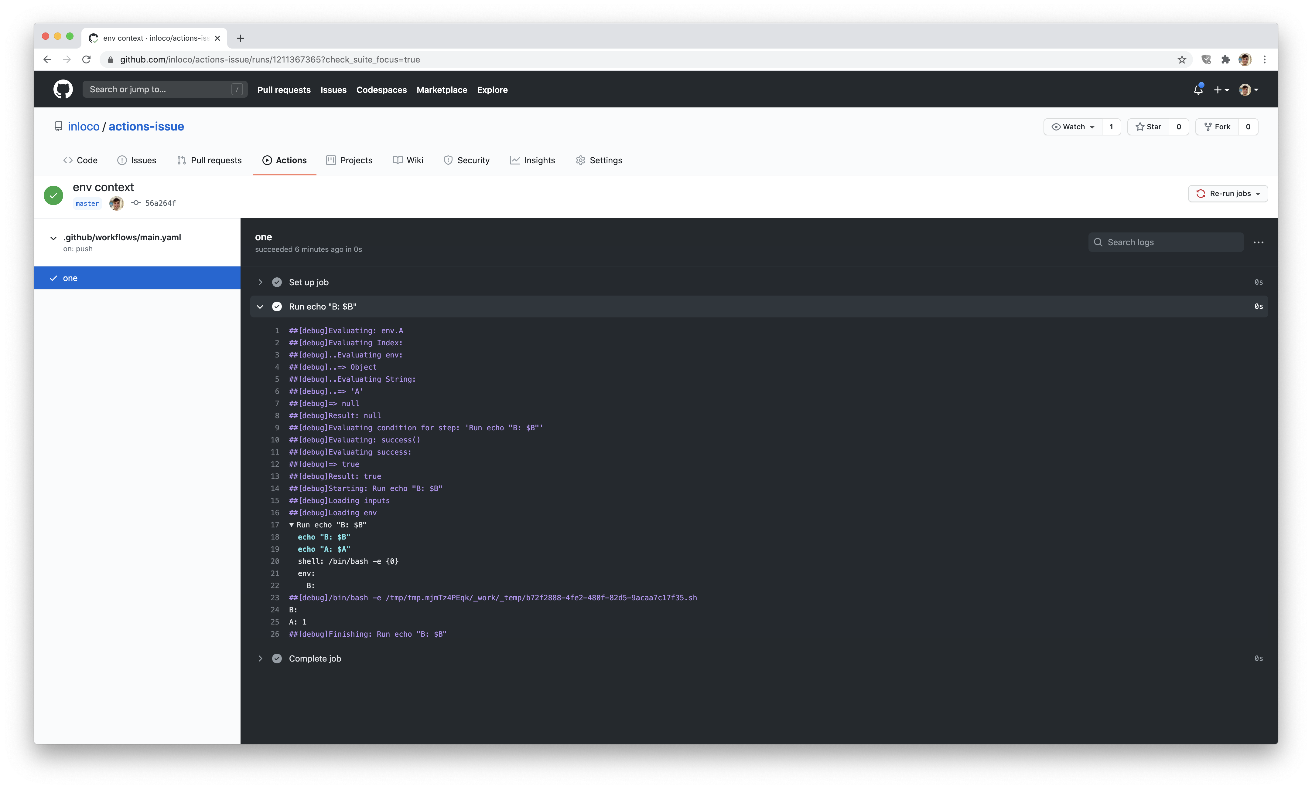 env context empty on 2.273.5 · Issue #740 · actions/runner · GitHub