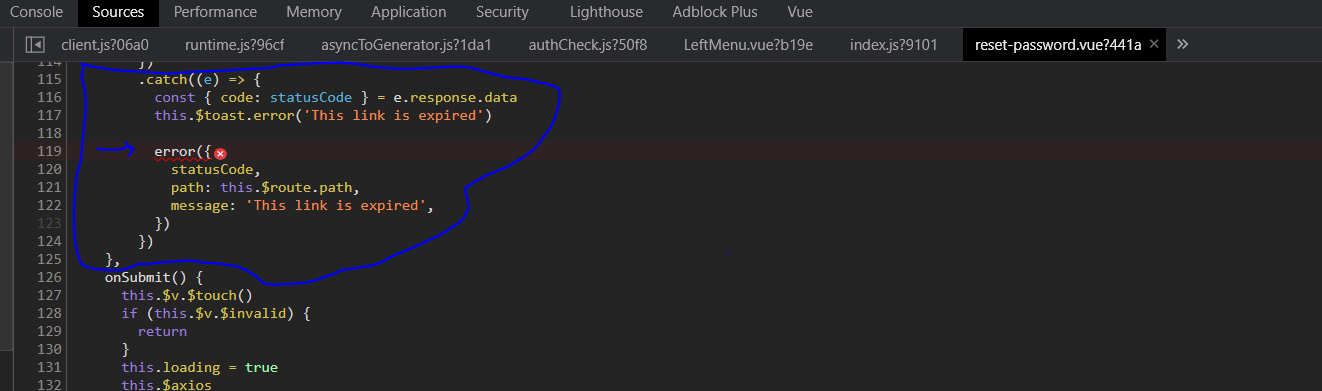 can't access error function on client side · Issue #1274 · nuxt/website-v2 · GitHub
