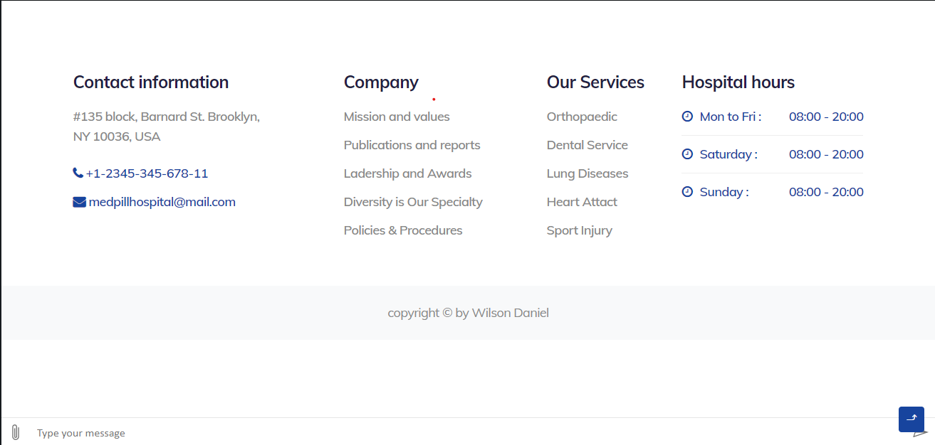 GitHub - Wilson-Daniel/Hospital-Virtual-Training