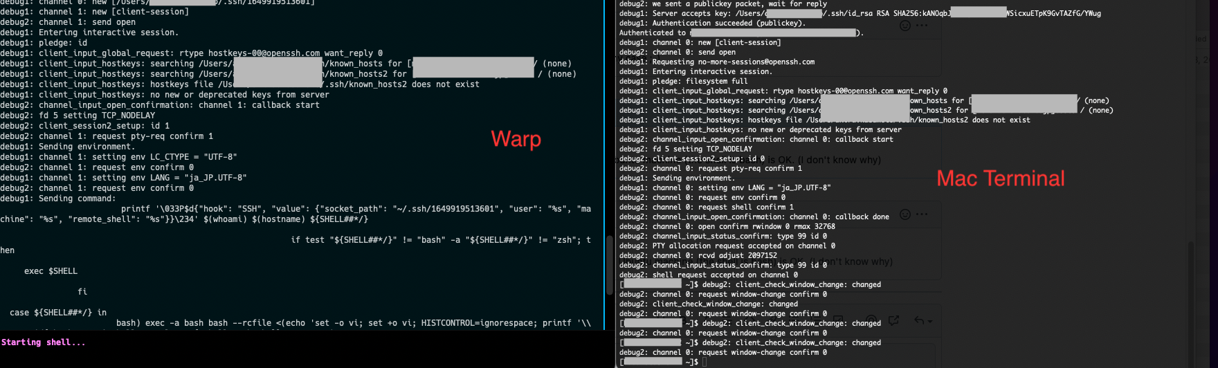 Can not use ssh to connect to a server after I updated version of warp today · Issue #1044 ...