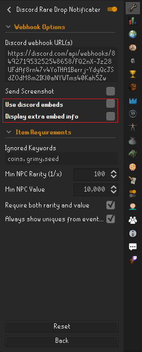 Setting enhancements · Issue #33 · BossHuso/discord-rare-drop ...