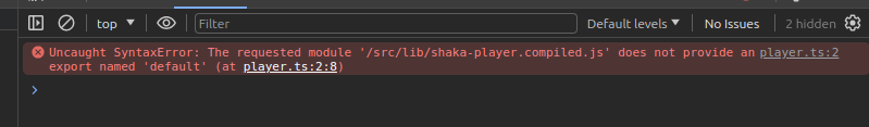 How to include custom compiled build to own project? · Issue #5784 · shaka-project/shaka-player ...