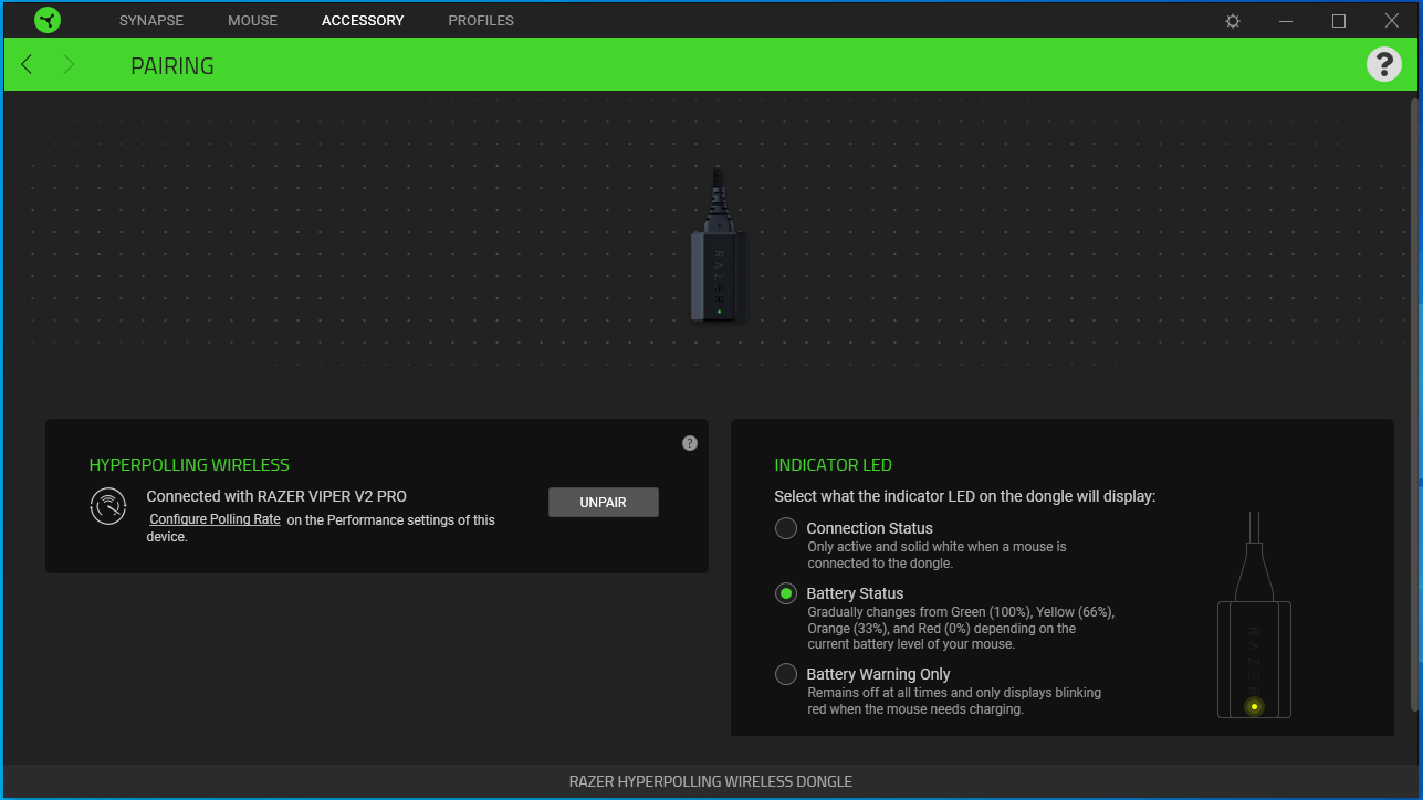 Support for Razer Hyperpolling Wireless Dongle · Issue #1869 · openrazer/openrazer · GitHub
