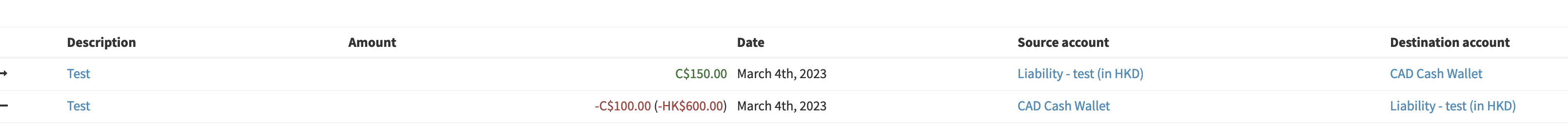 Foreign Currency got ignored when creating transaction from liability account to asset account ...