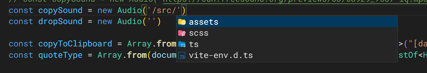 Correct Folder Icons Is Not Displaying When Using Path Intellisense