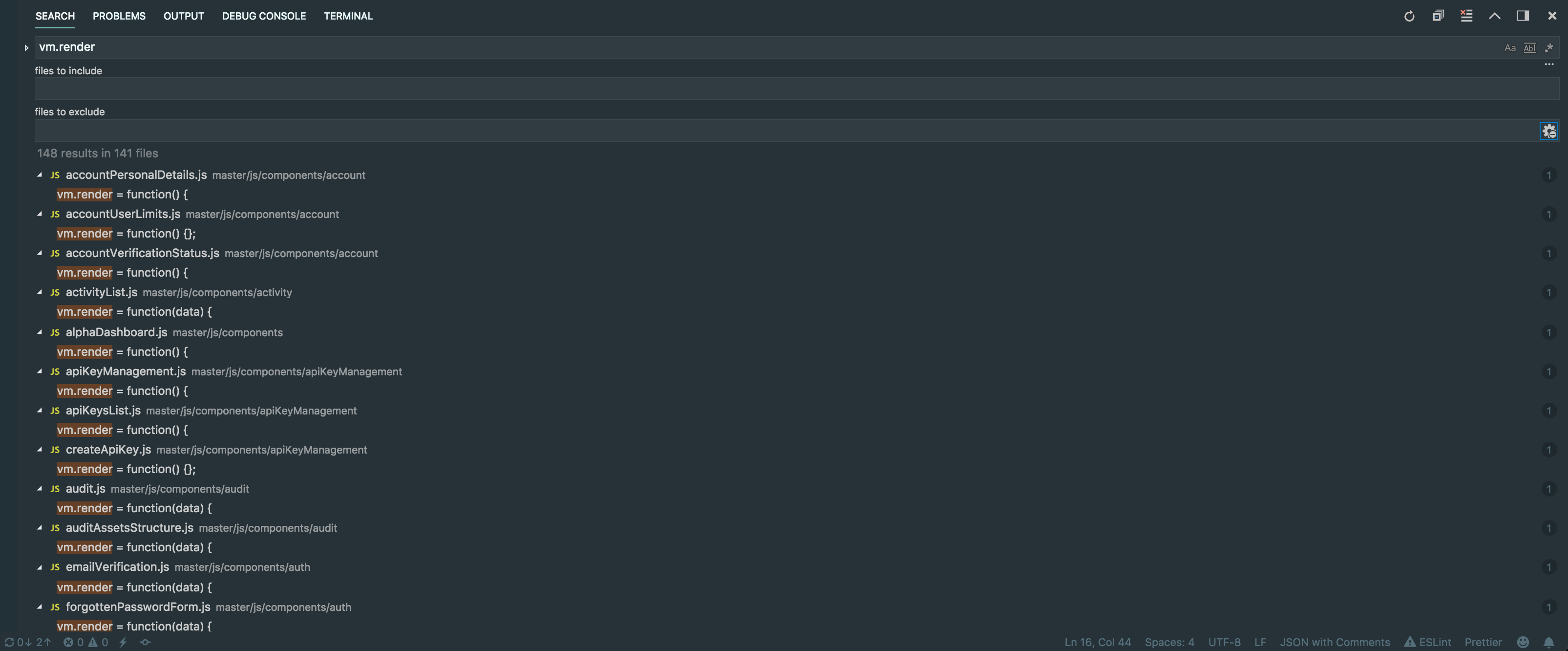 Display X number of preceeding and following lines in search results ...