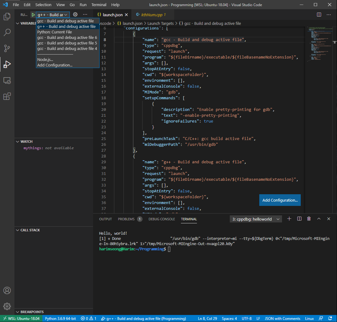 Configuration list is corrupted. · Issue #121025 · microsoft/vscode ...