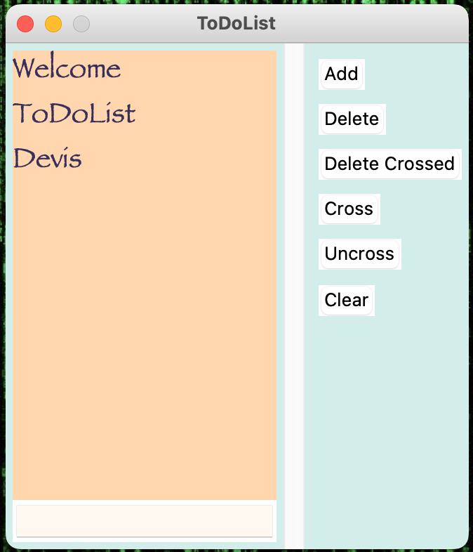 GitHub - denissavishchev/ToDoList-Tkinter-