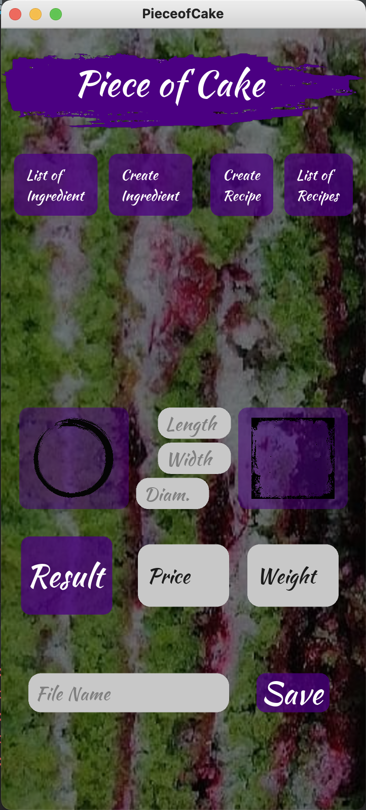 GitHub - denissavishchev/PieceOfCake