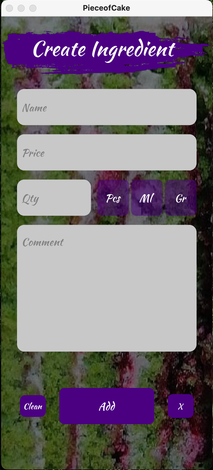 GitHub - denissavishchev/PieceOfCake