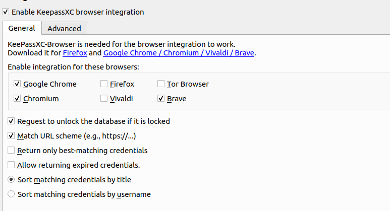 KeePassXC + Brave both from Ubuntu Software - Browser Integration 'Cannot connect to KeePassXC ...