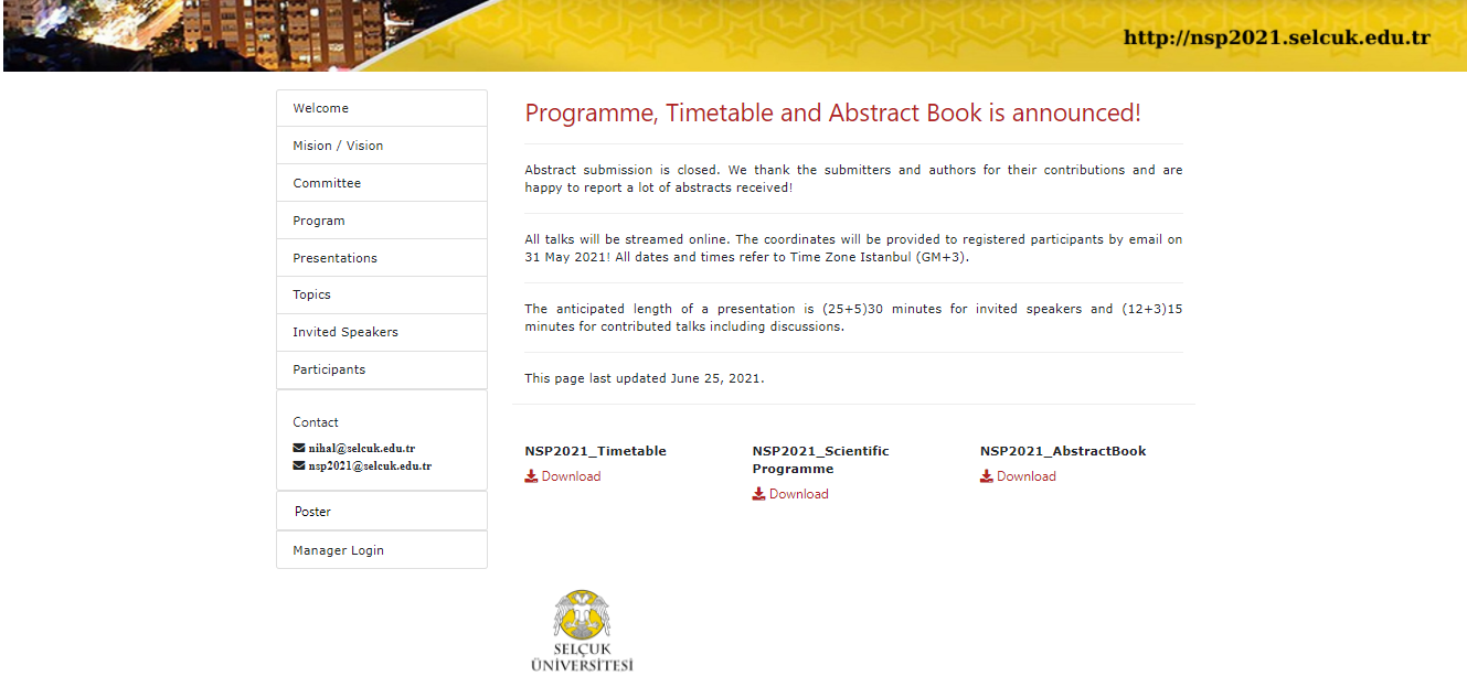 GitHub - elif-nur/ConferenceProjectSon