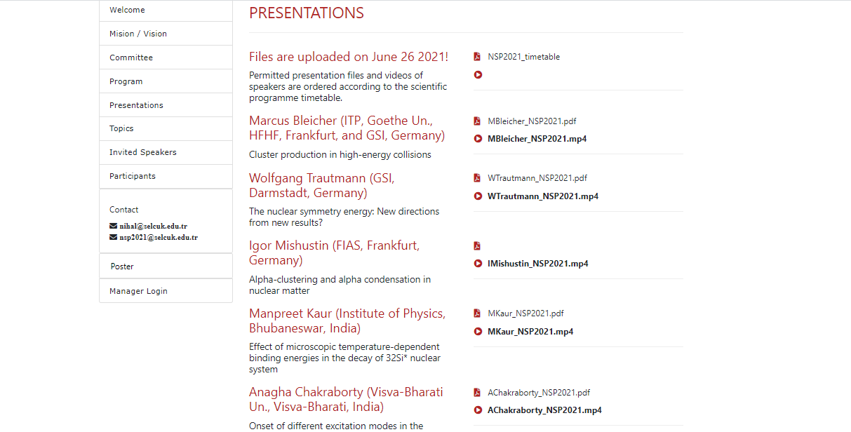 GitHub - elif-nur/ConferenceProjectSon