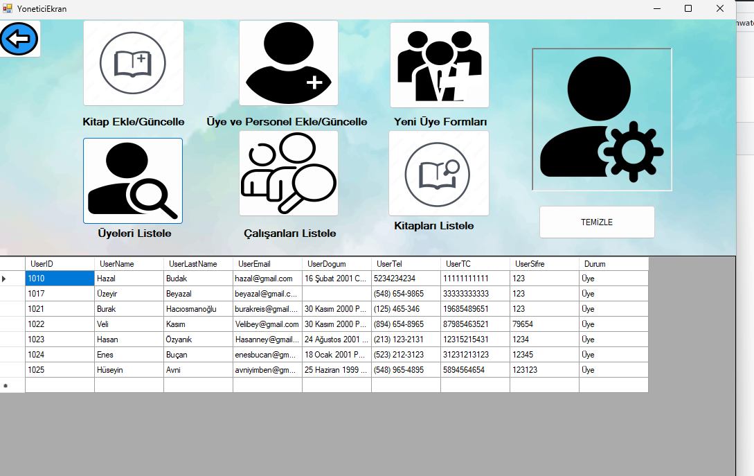 GitHub - yilmaz-hcsm/cSharp_Kutuphane_Otomasyon: C# ile Kütüphane Otomasyonu