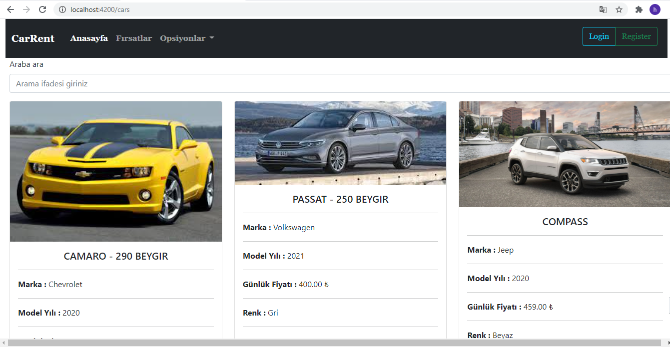 GitHub - hazalsezgin/RentACarFrontend