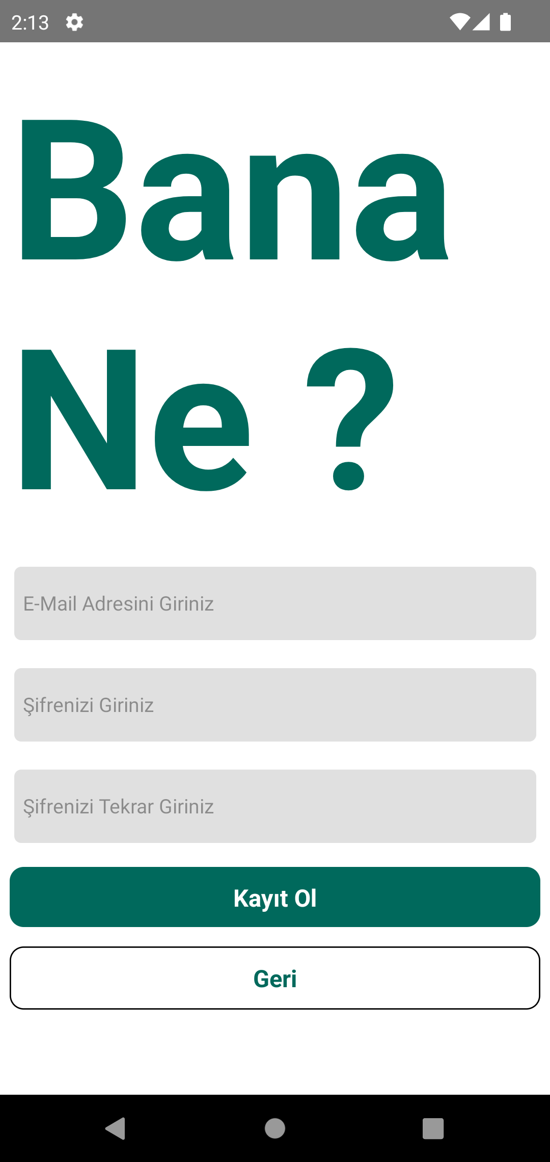 GitHub - Hazineren/BanaNeApp