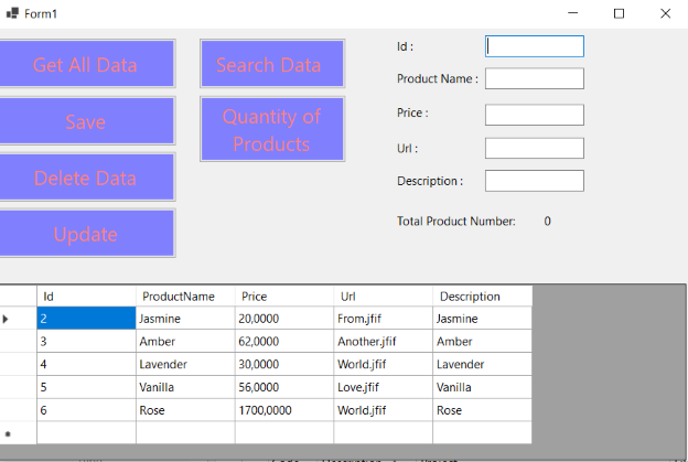 GitHub - hilal-cerit/WinFormsApp1: Form Application of CRUD operations with connected database