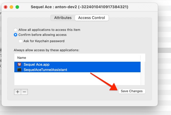 SSH password could not be loaded form the keychain · Issue #1456 · Sequel-Ace/Sequel-Ace · GitHub