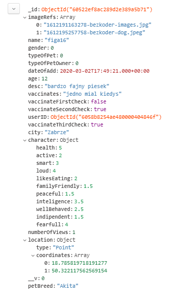 GitHub - bartekwk2/Petinder_Server