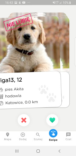 GitHub - bartekwk2/Petinder: Aplikacja adopcyjna