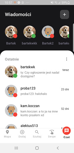 GitHub - bartekwk2/Petinder: Aplikacja adopcyjna
