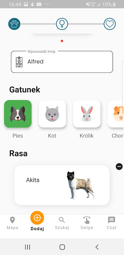 GitHub - bartekwk2/Petinder: Aplikacja adopcyjna