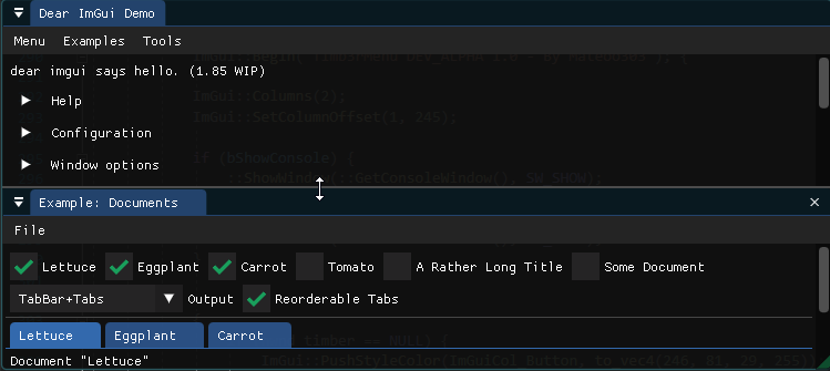 Changing covered space for docked windows · Issue #4632 · ocornut/imgui · GitHub