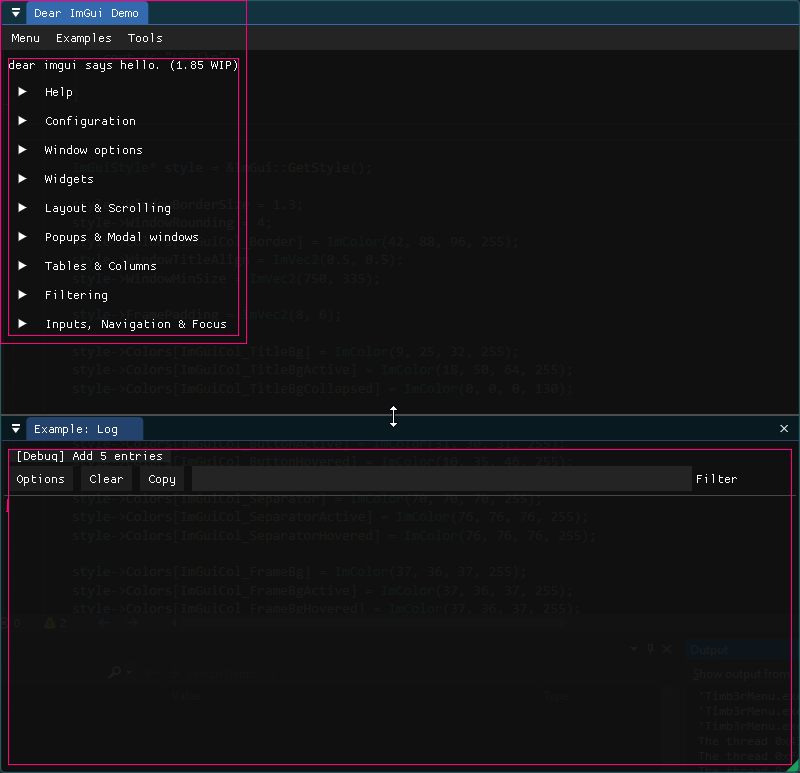Changing covered space for docked windows · Issue #4632 · ocornut/imgui · GitHub