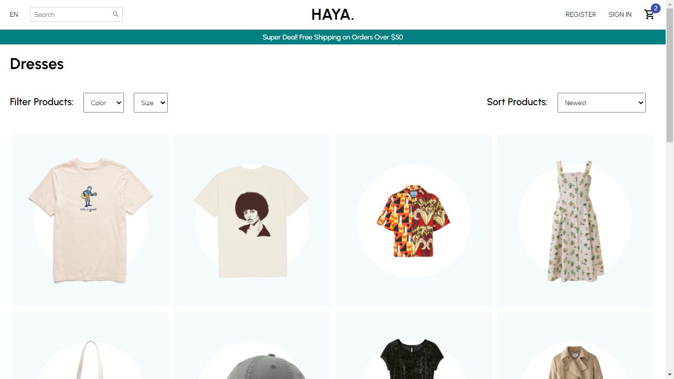 GitHub - MohammedAlkaf/Haya-wear-ecommerce-website