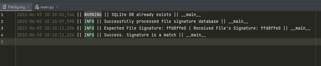 GitHub - BrandonIW/File-Signature-Analysis: This program takes in a ...