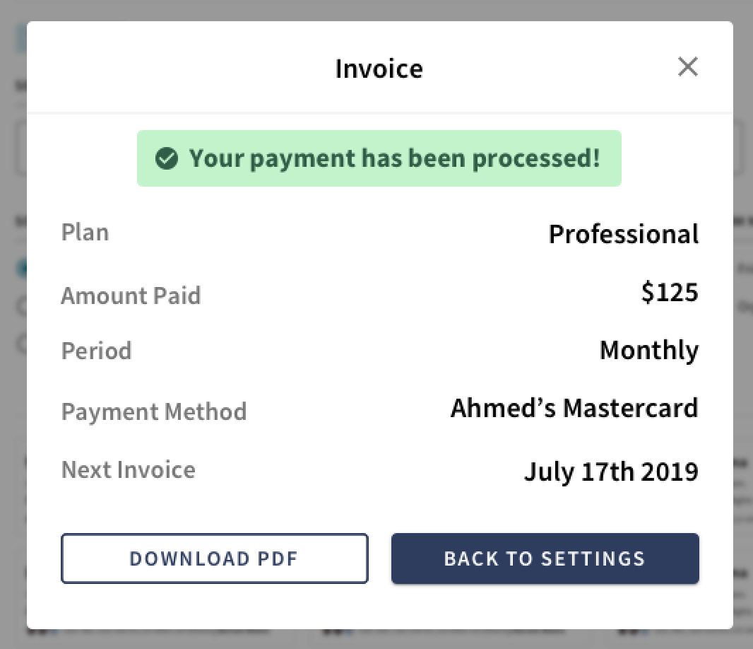 Payment Process: Confirmation Screen · Issue #2476 · wevote/WebApp · GitHub